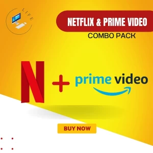 Buy Netflix and Prime Video Combo Pack (1 Month)