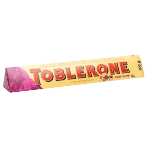 Buy Toblerone Fruit And Nut Chocolate 100g.