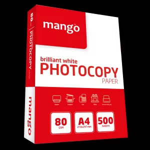 Buy Mango Photocopy Paper 80GSM - 500 Sheets Pack