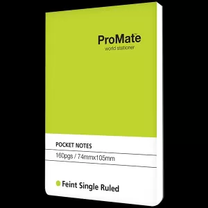 Buy ProMate Pocket Notes A7 160P