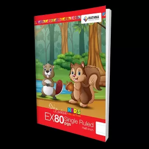 Buy Rathna Single Ruled Exercise Book Half Inch 80 Pages
