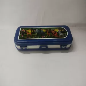 Buy Blue Pencil Box - Double Side - Small