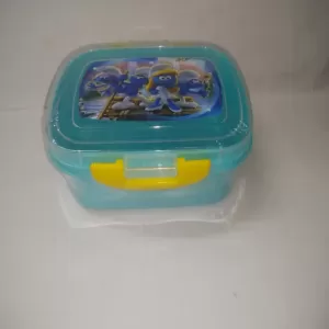 Buy Light Blue Plastic Lunch Box - Square Color
