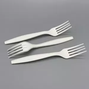 Buy Plastic Disposable Fork - 6.5inch - 12 Pcs Sets