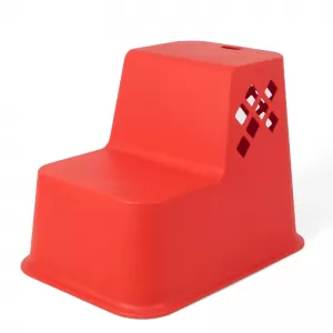 Buy Red Up Sit Stool - Step Stool Plastic
