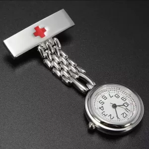 Buy White Stainless Steel Nursing Watch