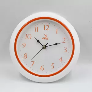 Buy Orange Wall clock wall
