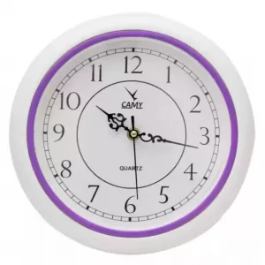 Buy Purple Wall clock wall