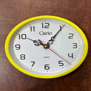 Buy Yellow Wall Clock Kitchen Clocks Wall Living Room Bedroom Ho