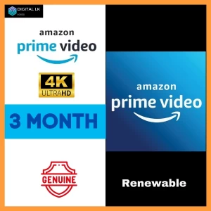 Buy Amazon Prime 4K UHD 3 MONTHS Gift Card