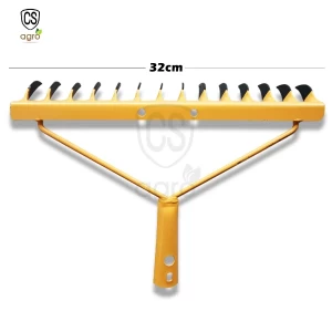 Buy Heavy Duty 14-tooth Garden Rake Pine Soil Rake