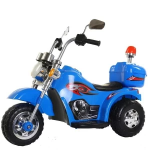 Buy Kids Rechargeable Ride On Harley Bike (MB674)-Blue