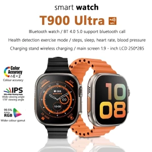 Buy T900 Ultra Smart Watch Big 2.09 Inch Full Touch Display