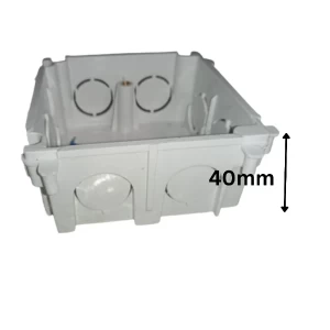 Buy Universal Sunk Box - 40mm Depth