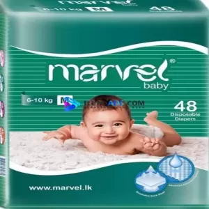 Buy Marvel_Baby Diapers - Medium 48 Pcs