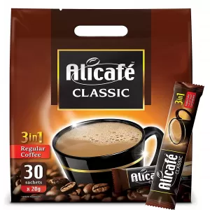 Buy Alicafe Classic 3 in 1 Instant Coffee 30 X 20g 600g