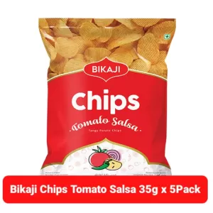 Buy Bikaji Chips Tomato Salsa Potato Chips 35g x5Pcs