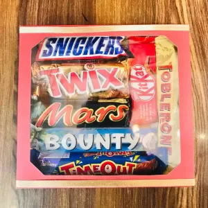 Buy Chocolate Gift Collection Box Hamper Snickers,Mars,Twix,Kitk
