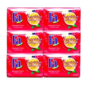 Buy Fa Bar Soap Inspiring Passion Fruit 125g x 6 Bars