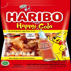 Buy Haribo Happy Cola Bottles Gummi Candy 160g