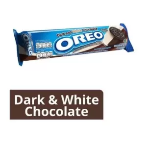 Buy Oreo Cream Dark & White Sandwich Chocolate Cookies 123.5g