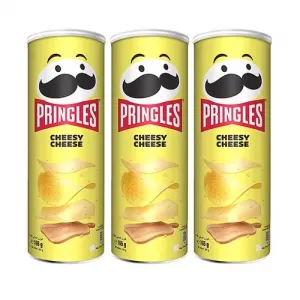 Buy Pringles Cheesy Cheese Chips 165g x 3 pcs
