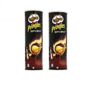 Buy Pringles Hot & Spicy Chips - 165g (Pack of 2)
