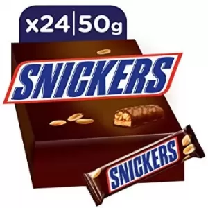 Buy Snickers Bar 50g x 24 (Pack of 24)