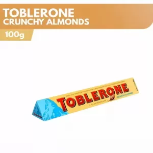 Buy Toblerone Crunchy Almonds Chocolate 100g