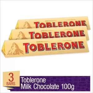 Buy Toblerone Milk Chocolate 100g (Set of 3)