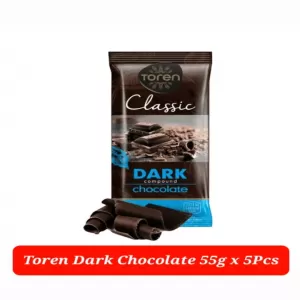 Buy Toren Classic Dark Compound Chocolate 52g x 5pcs