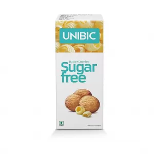 Buy UNIBIC Foods Sugar Free Butter Cookies Biscuit 75g