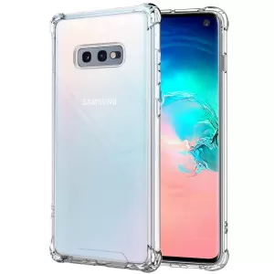 Buy S10e Clear Shock Proof Thick Transperent Soft Back Cover For