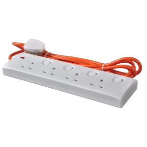 Buy Orange Trailer Socket Extension Cord - Wire Code 13A -3m