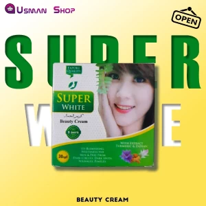 Buy Super White Beauty Cream Extract Turmeric and Saffron