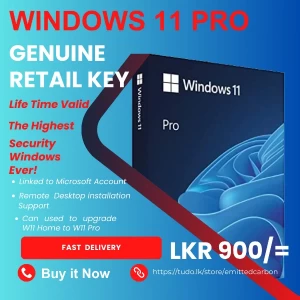 Buy Windows 11 Pro Activation Key (Retail Global Life time)