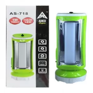 Buy Aiko AS-718 Rechargeable 2 In 1 LED Lamp Emergency Torch Li
