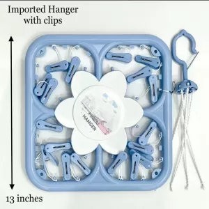 Buy Blue Imported Hanger Square Shaped