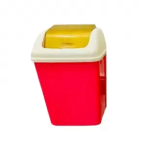 Buy Red Swing Dustbin & Daxer Swing Top Plastic Dust Bin