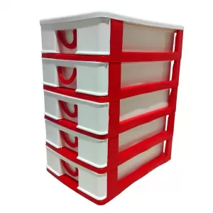Buy Multi Mini Small Drawer 5 Layers In 1 Set Plastic Storage Bo
