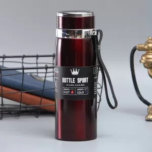 Buy Red 1000ml Vacuum Flask Double Stainless Steel Insulated Wat