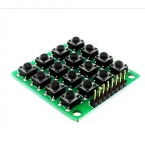 Buy 4X4 Matrix 16 Keypad Keyboard Module 16 Button Mcu For Ardui