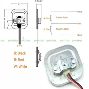 Buy Load Cell Weigh Sensor Resistance Strain Half-Bridge Sensors