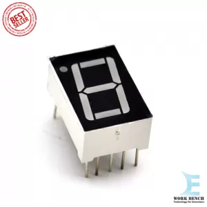 Buy Red 0.56 Inch 7 Segment 1Bit Digital Tube Red Common Cathod