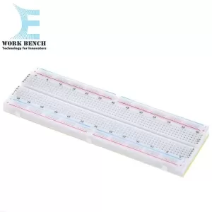 Buy White Breadboard 830 Point Solderless Pcb Bread Board Mb-102