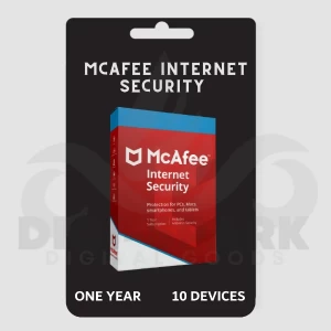 Buy McAfee Internet Security 2021 10 Device 1 Year