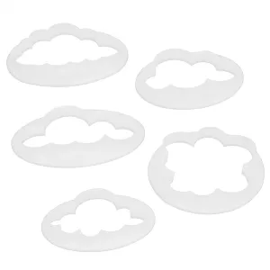 Buy Fluffy Cloud Cutters - Set Of 5