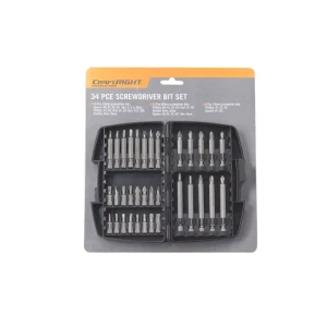 Buy Craftright Screwdriver Bit Set 34pc