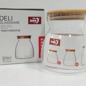 Buy Deli Glassware container 650ml