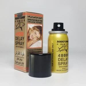 Buy long time delay spray for men deadly shark 48000